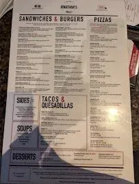 Jonathan's Grille Menu - Updated November 2025