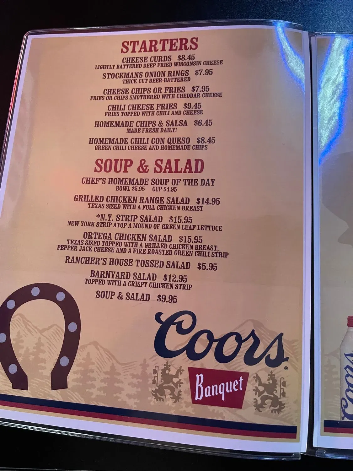 Denver/Lakewood Stockyard Saloon - The Yard Bar Menu - Updated November ...