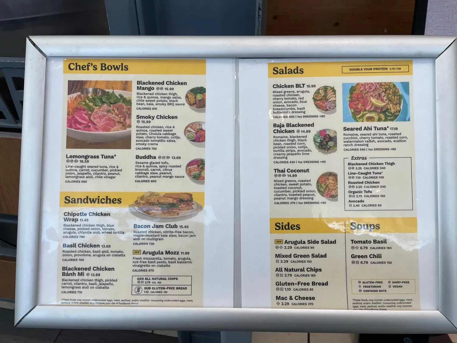 Modern Market Menu - Updated October 2025
