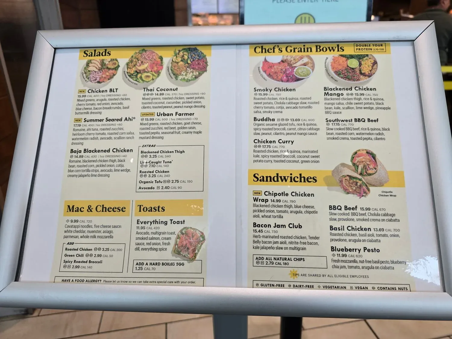 Modern Market Menu - Updated October 2025