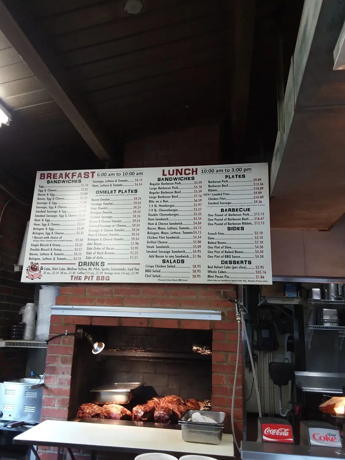 THE PIT BBQ Menu - Updated November 2025