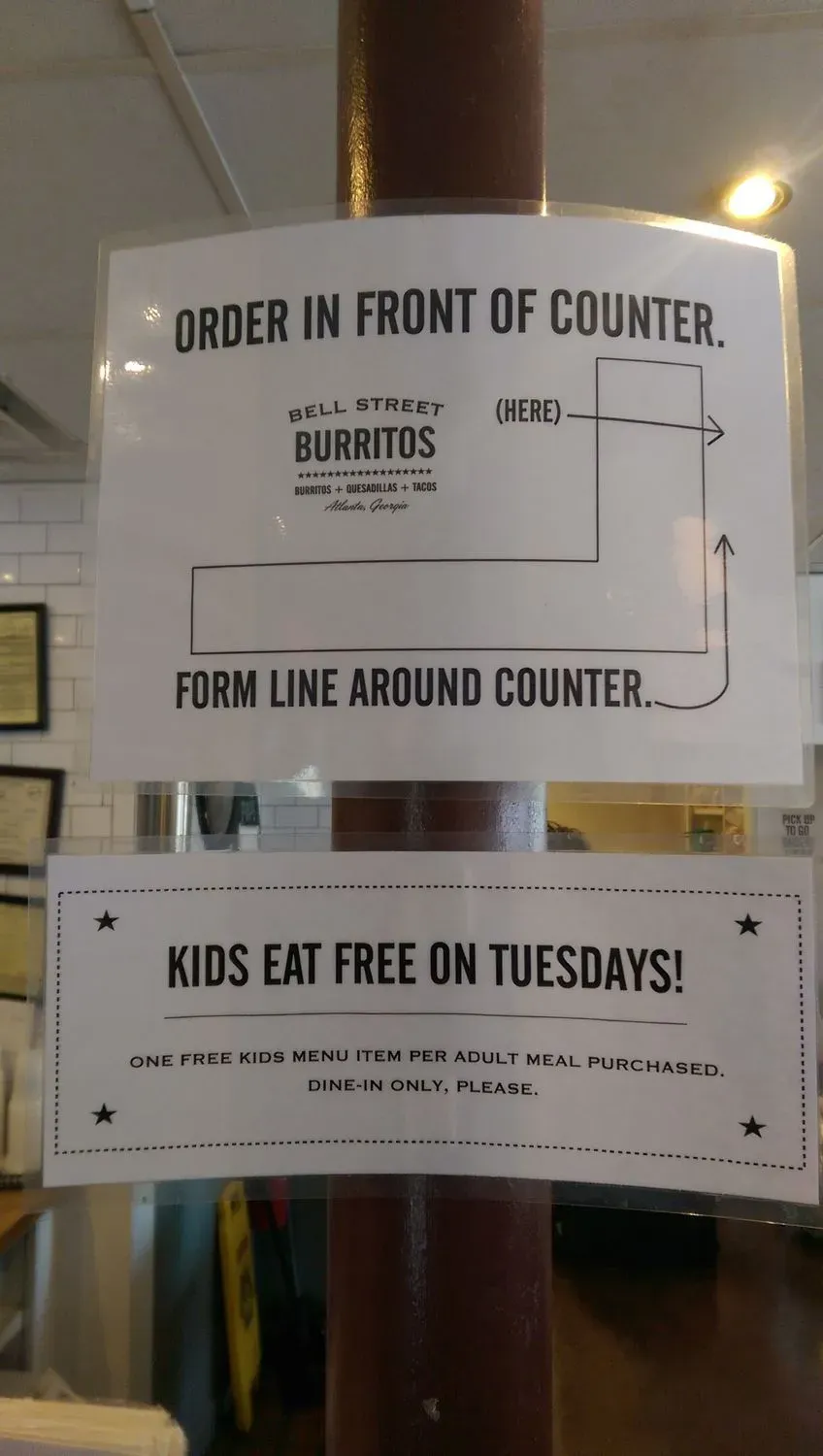 Bell Street Burritos Menu - Updated November 2025
