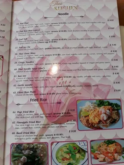 Thai Kitchen Menu | Lodi, CA | Checkle