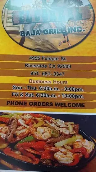 El Corral Mexican Grill Menu | Riverside, CA | Checkle