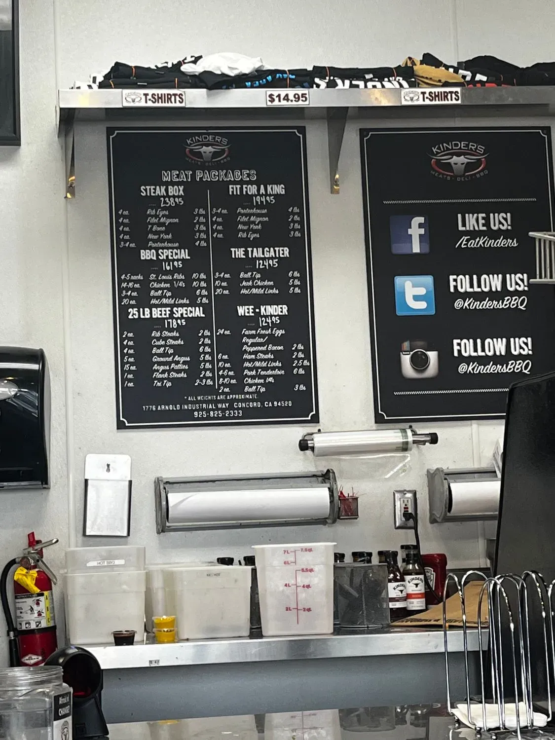 Kinder's Meats Deli BBQ & Catering Menu - Updated November 2025