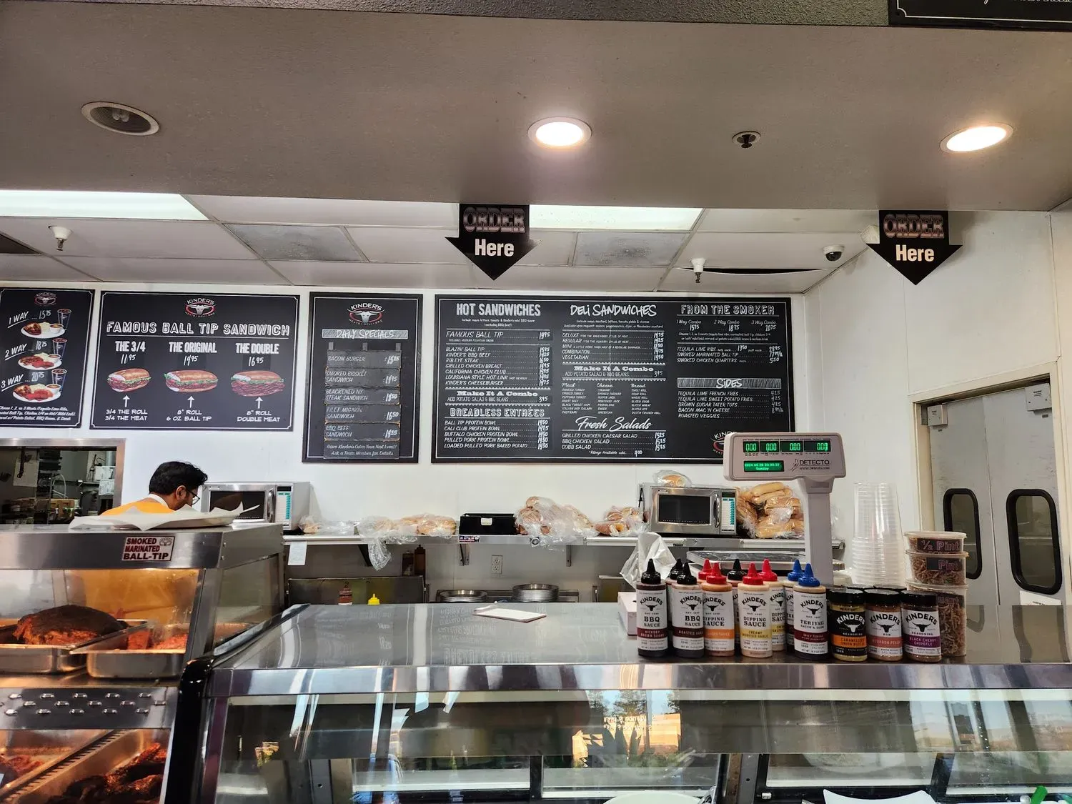 Kinder's Meats Deli BBQ & Catering Menu - Updated November 2025