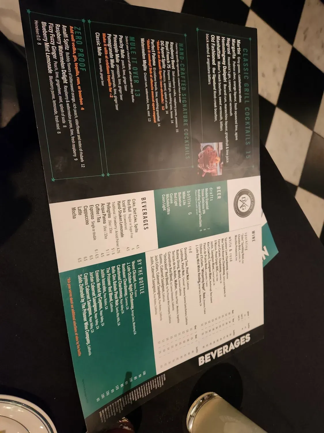 The Daily Grill Menu - Updated November 2025