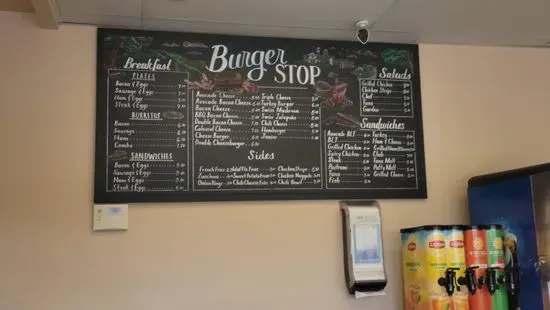 The Burger Stop Menu | Santa Ana, CA | Checkle