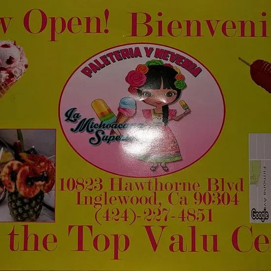 La Michoacana Superior Paleteria Y Nieves Menu | Inglewood, CA | Checkle