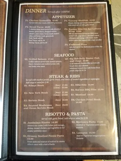 833 Brick Cafe Menu | Livermore, CA | Checkle