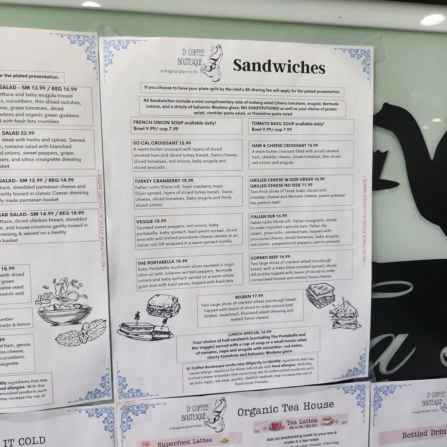 D’ Coffee Bouteaque Menu - Updated October 2025