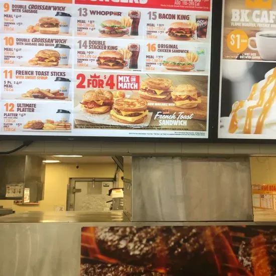 Burger King Menu | Arcadia, CA | Checkle