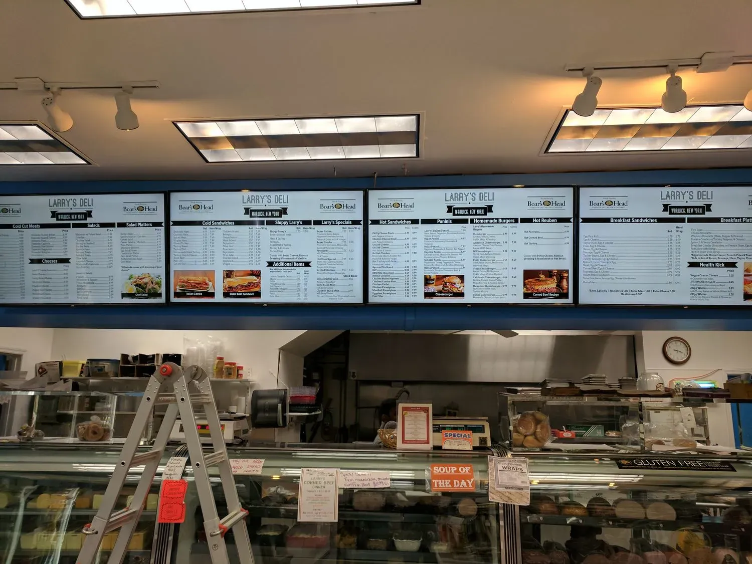 Larry's Deli Menu | Warwick, NY | Checkle