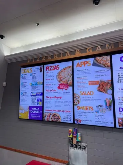 Chuck E. Cheese Menu | Syracuse, NY | Checkle