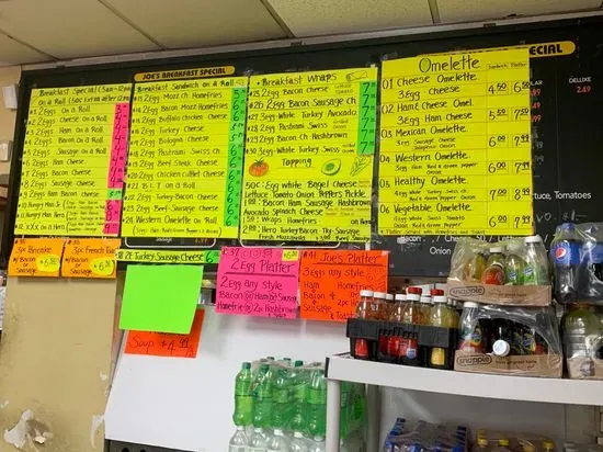 Joe's Deli Menu | Westbury, NY | Checkle