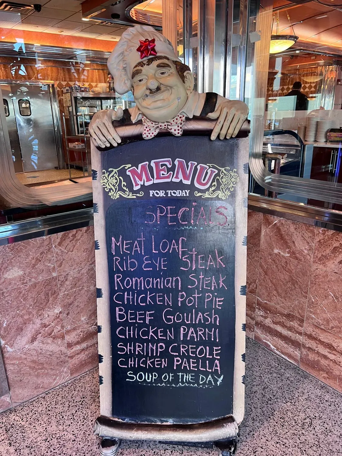 Golden Reef Diner Menu - Updated November 2025