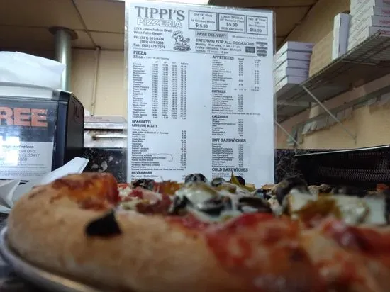 Tippi's Pizza Menu | West Palm Beach, FL | Checkle