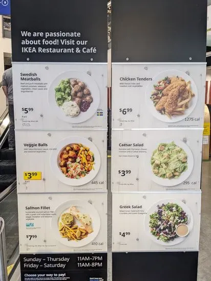 IKEA Restaurant Menu | Orlando, FL | Checkle