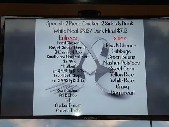 Taste of Soul Menu | DeLand, FL | Checkle