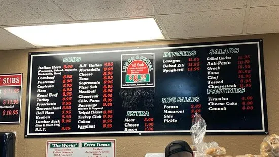 Paul's Italian Deli & Restaurant Menu | Kissimmee, FL | Checkle