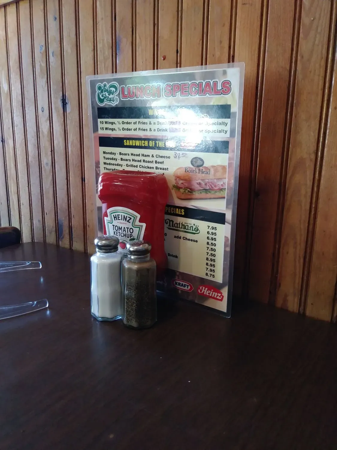 Wings Plus Menu - Updated November 2025