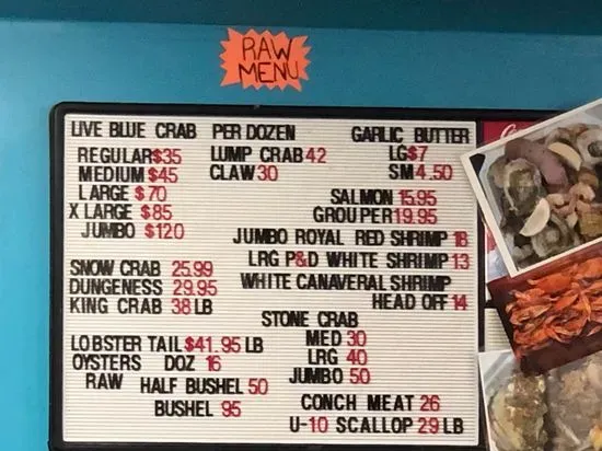 Coastal Crab Company Menu | Melbourne, FL | Checkle
