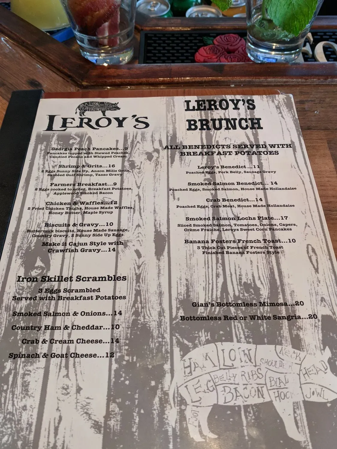 Leroy's Southern Kitchen & Bar Menu | Punta Gorda, FL | Checkle