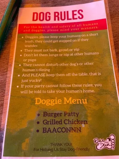 River Deck Tiki Bar & Restaurant Menu | New Smyrna Beach, FL | Checkle