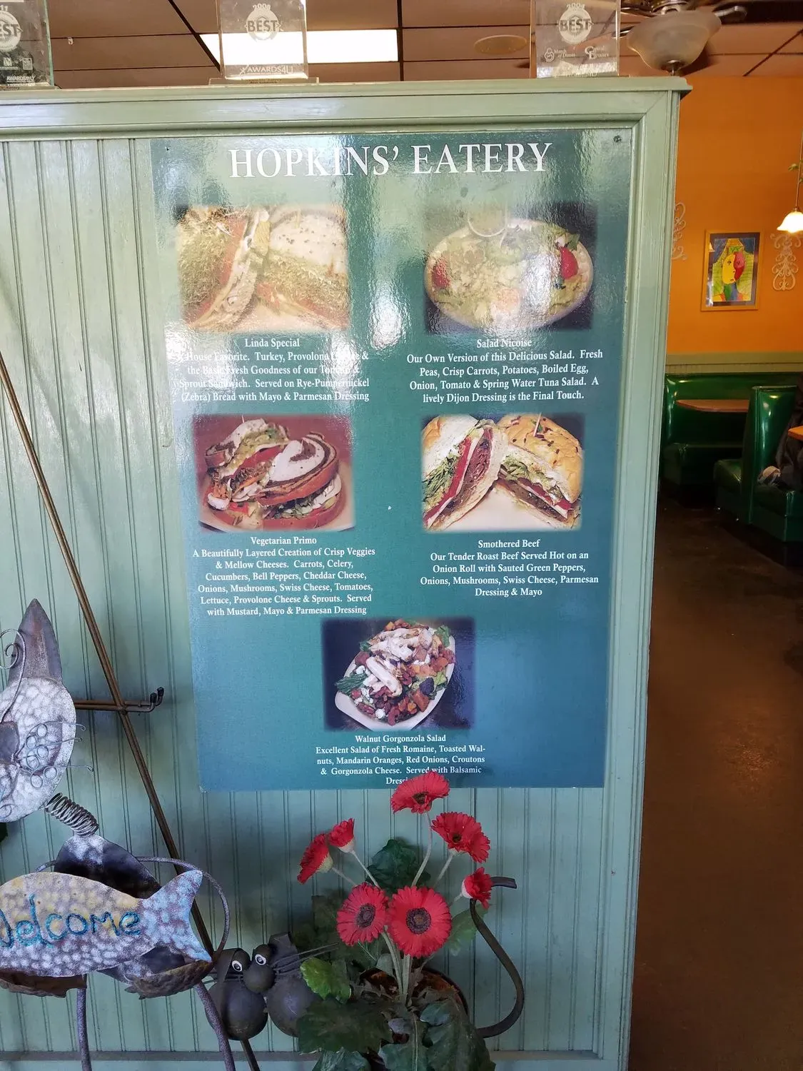 Hopkins Eatery Menu - Updated November 2025