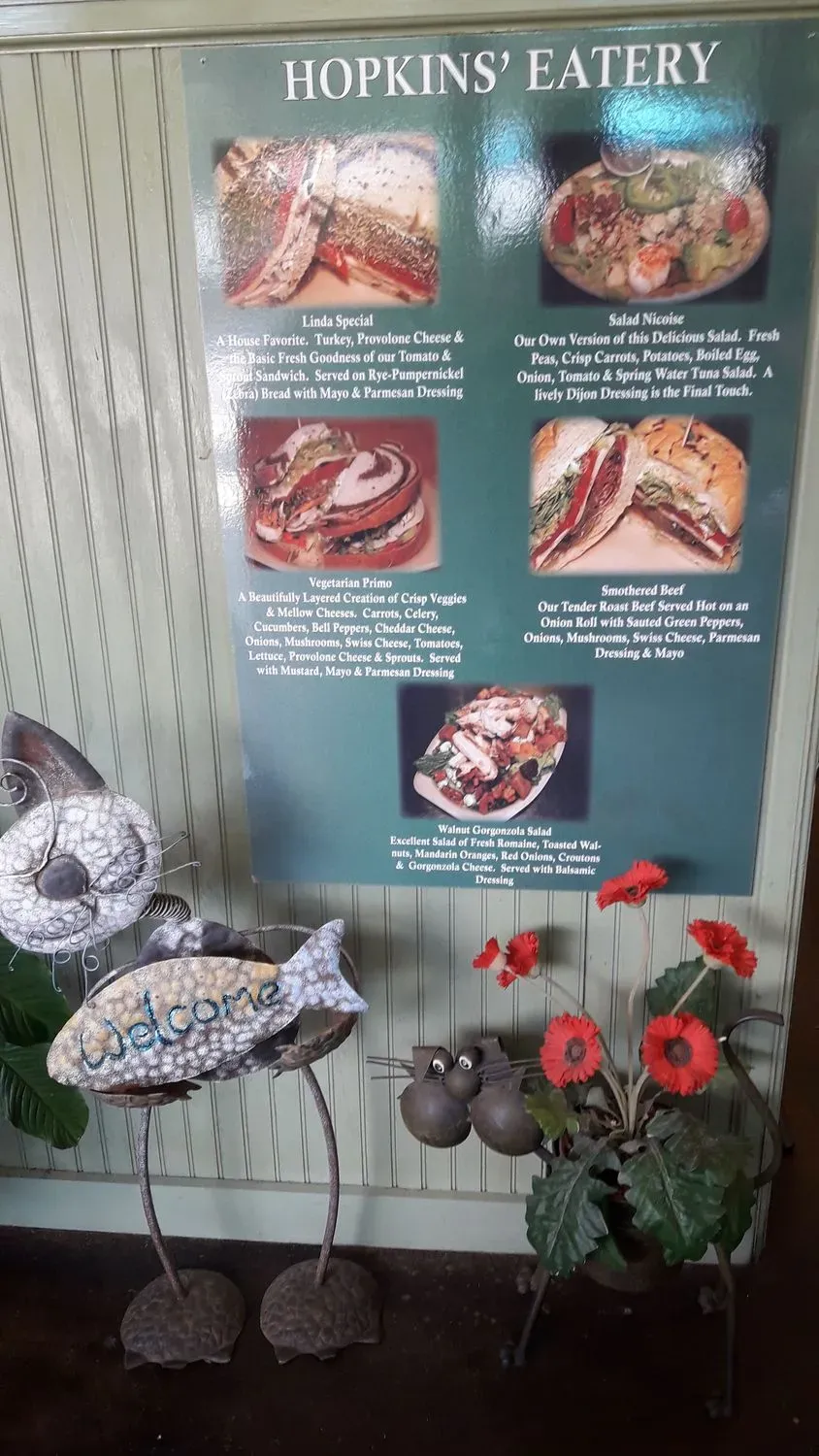 Hopkins Eatery Menu - Updated November 2025