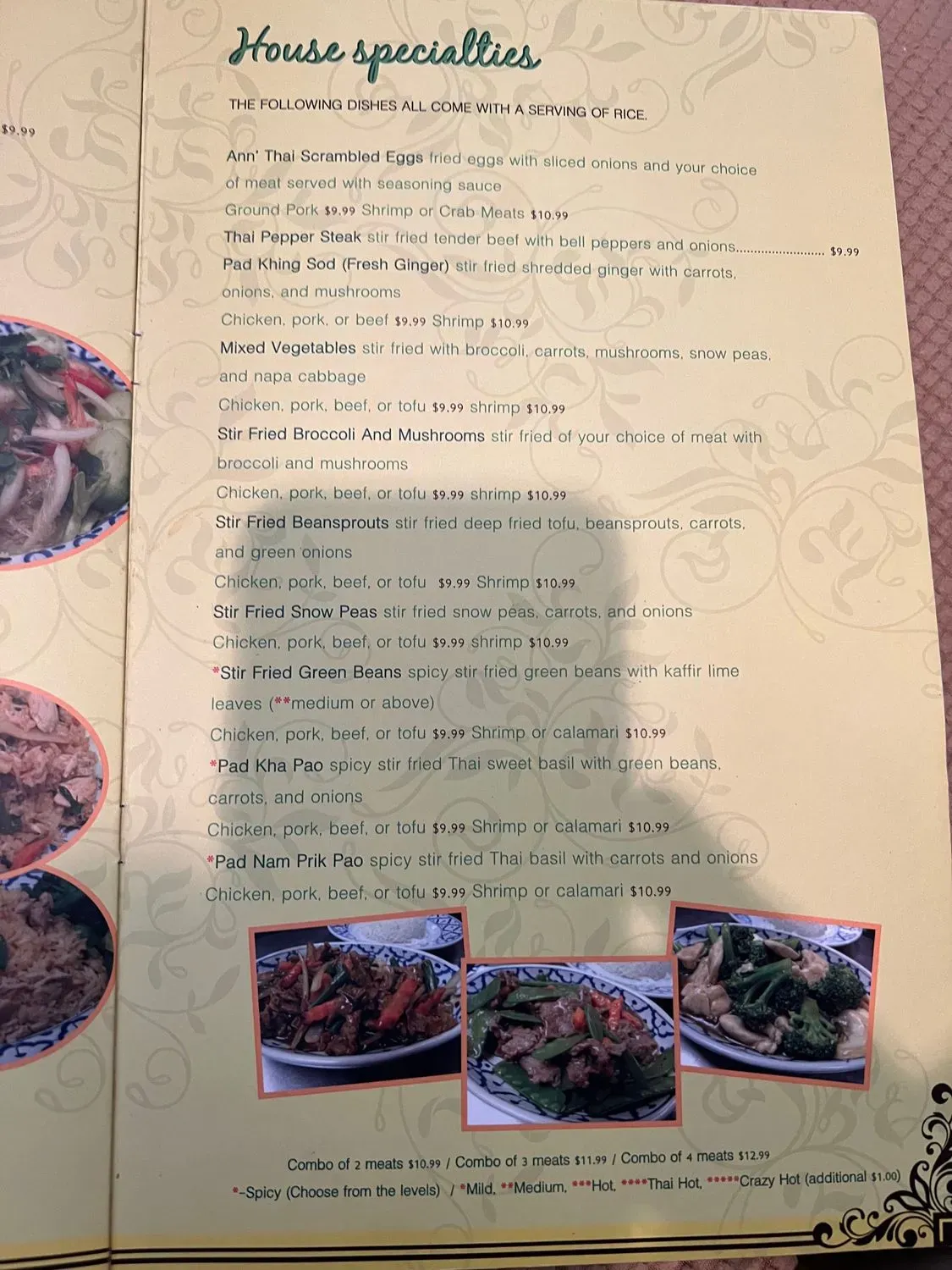Ann's Thai Kitchen Menu - Updated October 2025