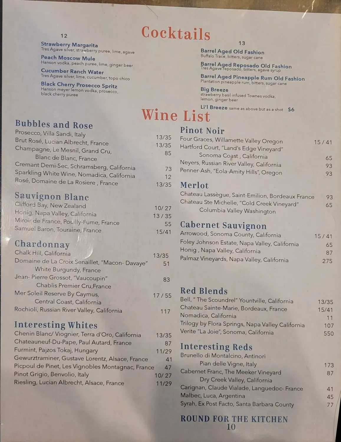 Sea Breeze Fish Market & Grill Menu - Updated October 2025