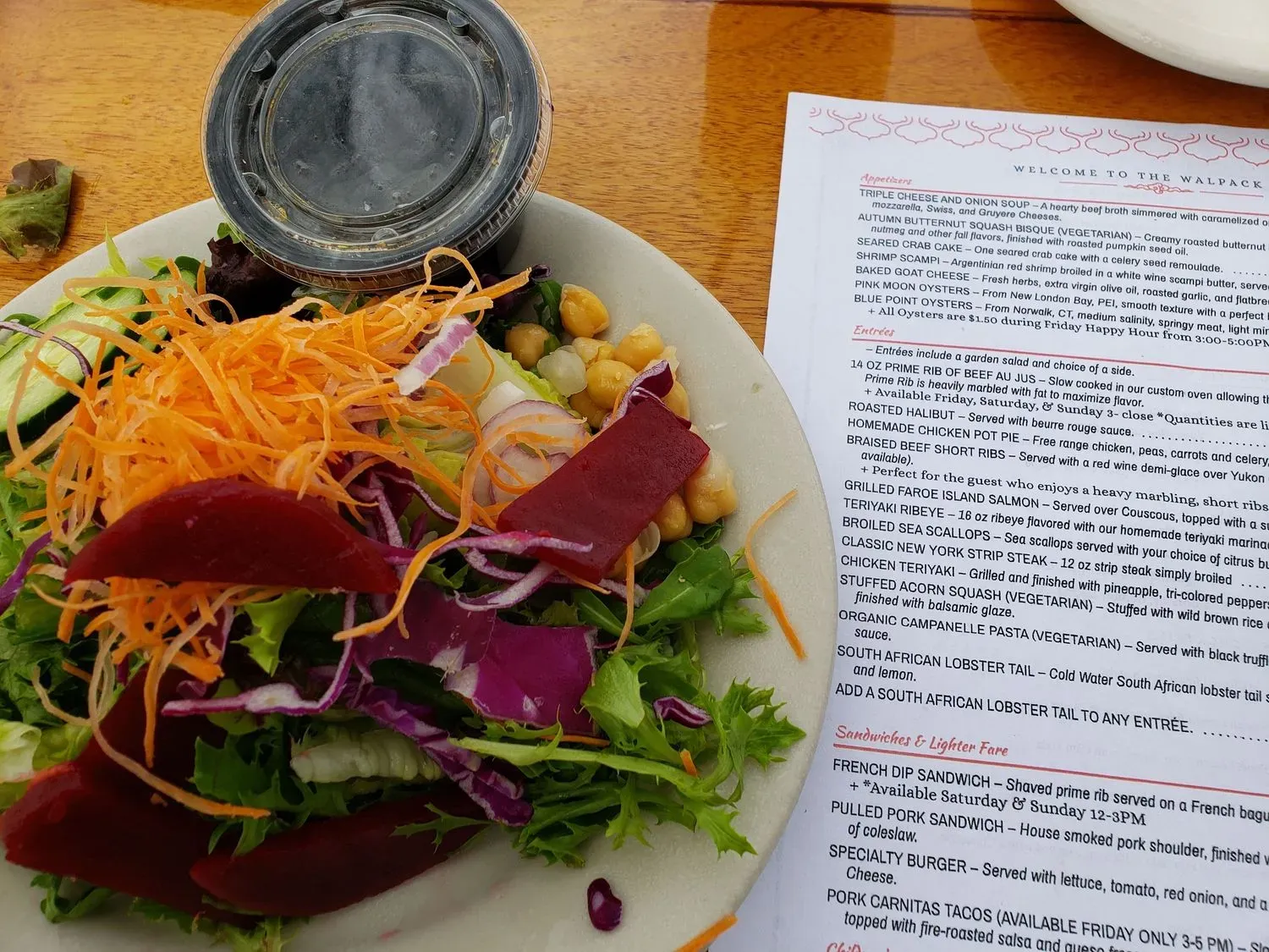 The Walpack Inn Menu - Updated October 2025