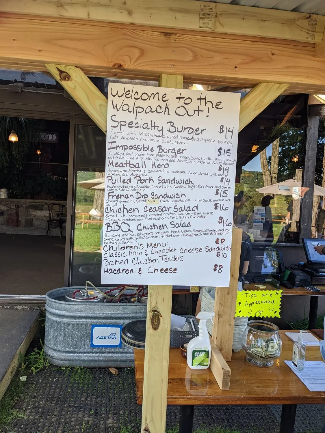 The Walpack Inn Menu - Updated October 2025