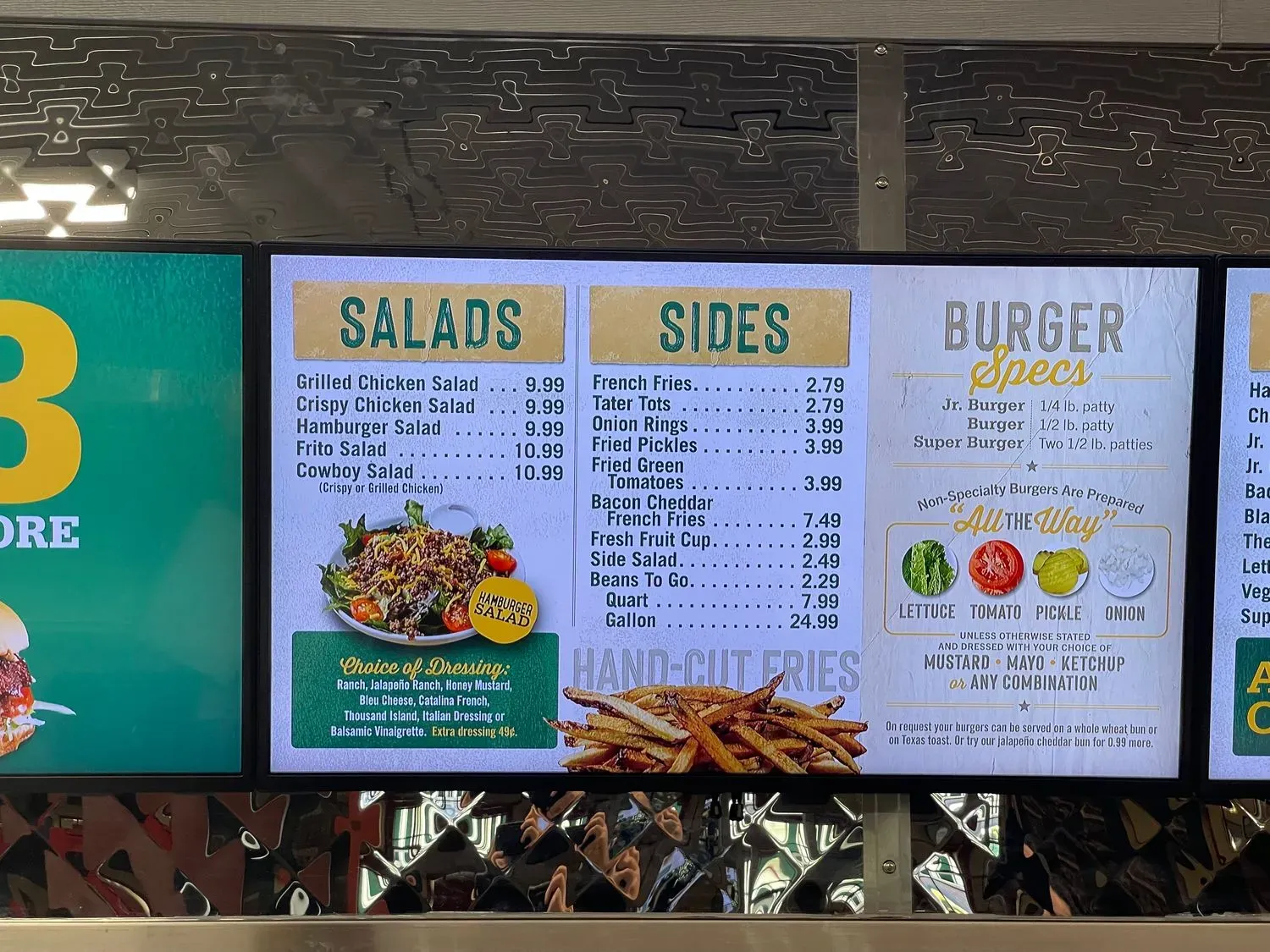 Jucys Hamburgers Menu - Updated October 2025