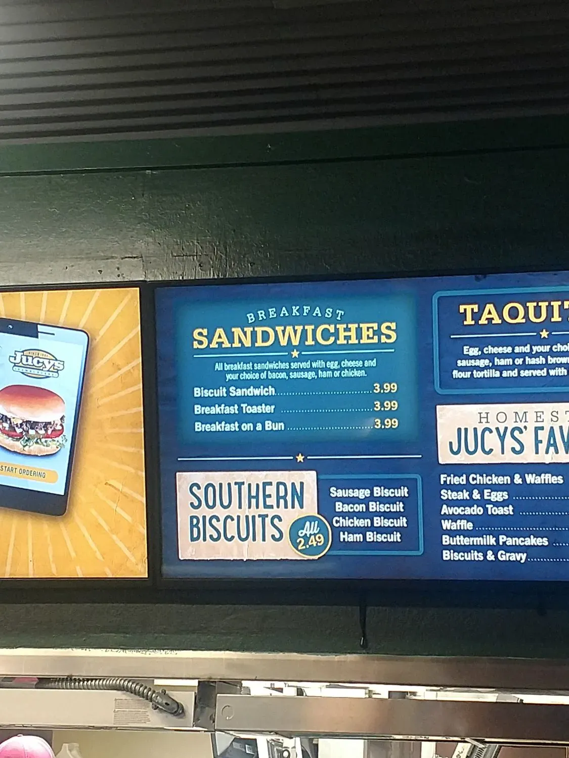 Jucys Hamburgers Menu - Updated October 2025