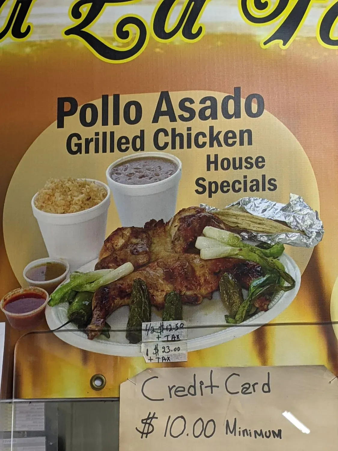 Polleria La Fogata Menu | Longmont, CO | Checkle