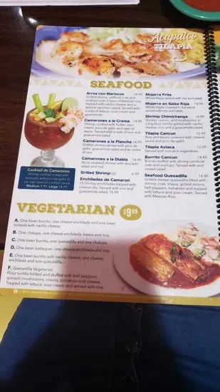 El Mezcal Mexican Restaurant and Tequila bar Menu | Pooler, GA | Checkle