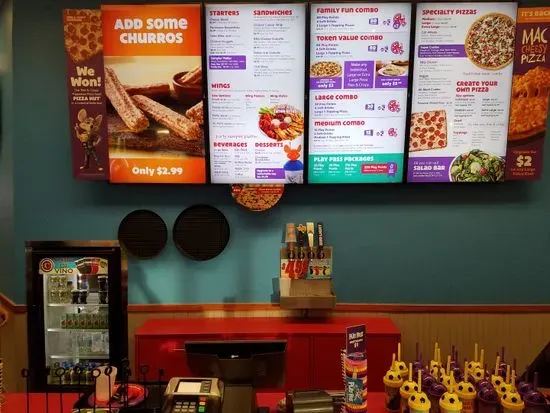 Chuck E. Cheese Menu | Plano, TX | Checkle