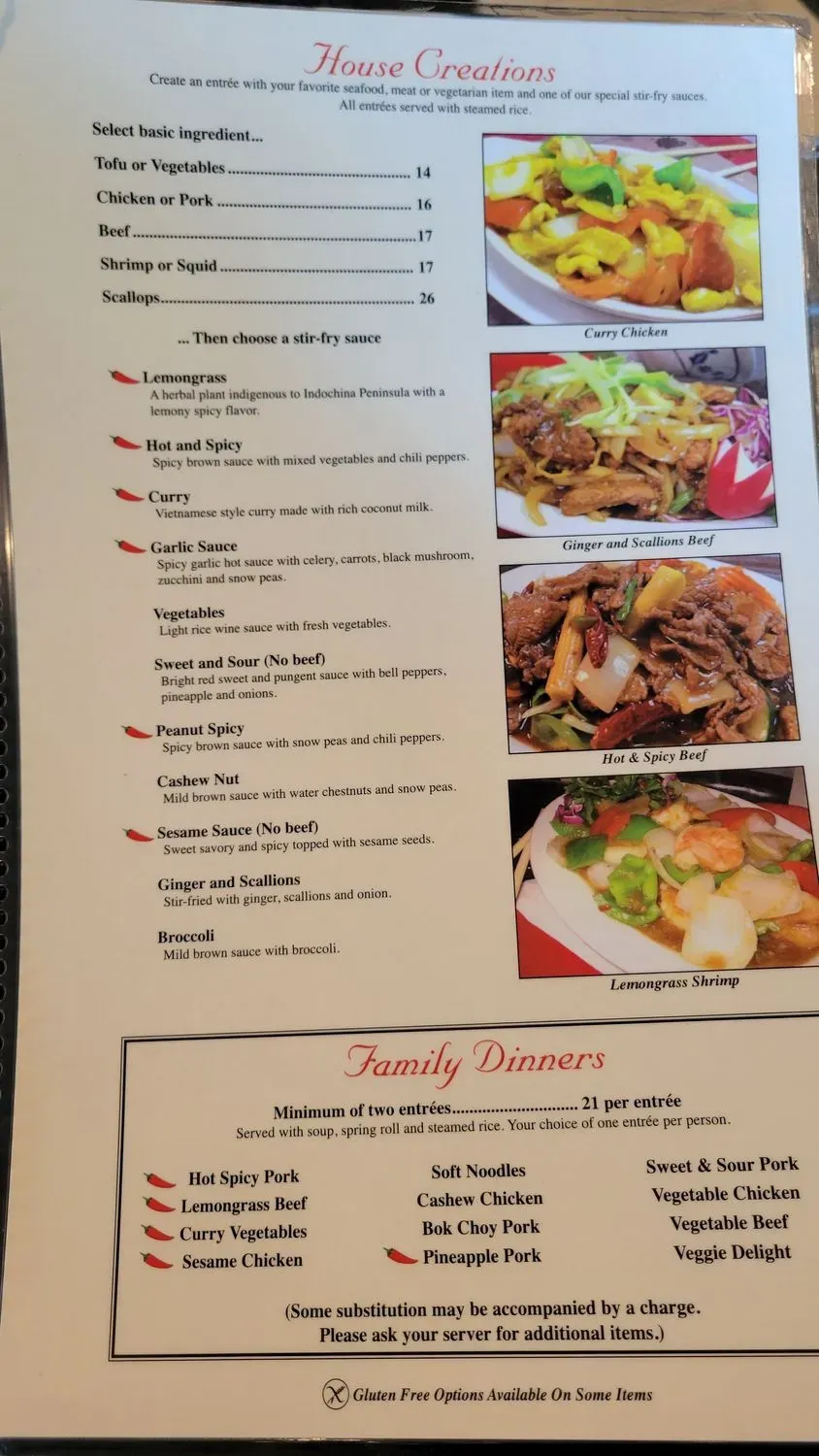 Young's Café Vietnamese Cuisine Menu - Updated November 2025
