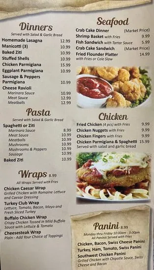 Pizza Palace Menu | Georgetown, DE | Checkle