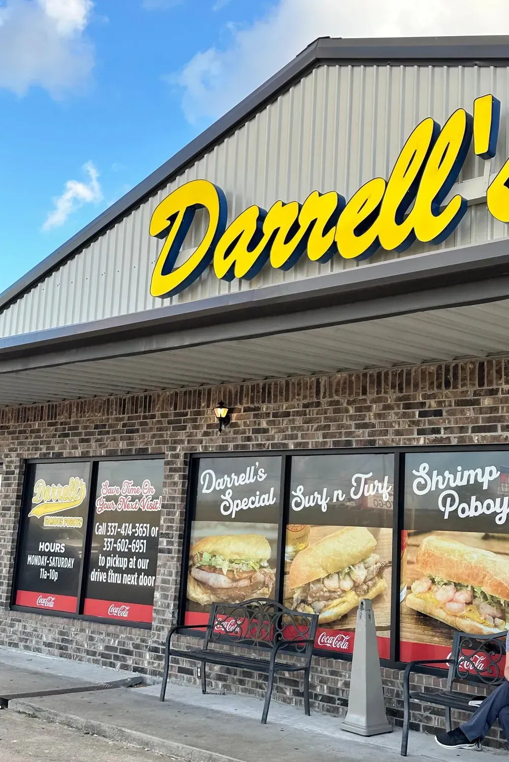 Darrell's Menu - Updated November 2025