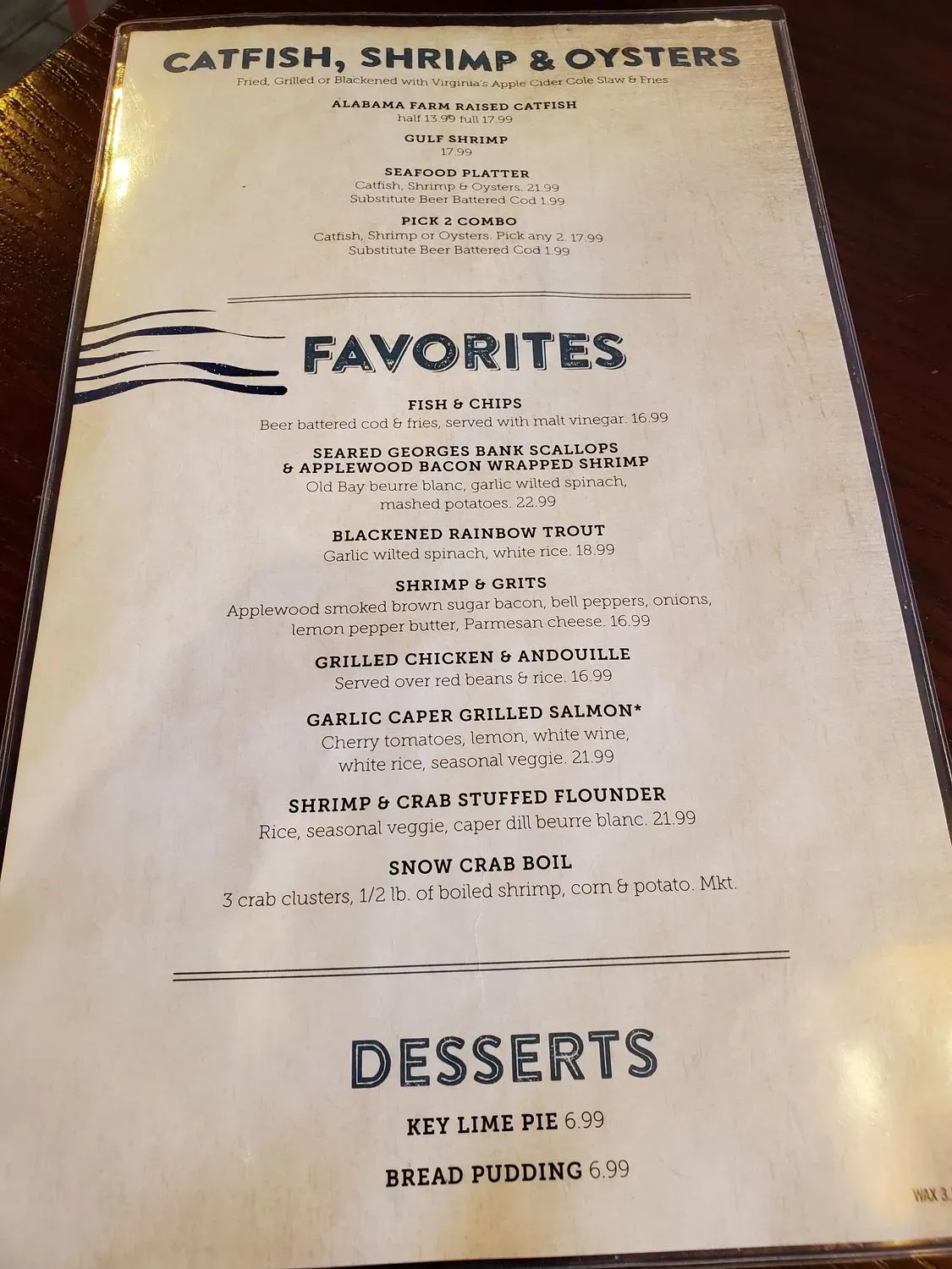 Fish City Grill Menu | Waxahachie, TX | Checkle