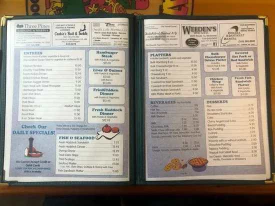 Flo's Diner Menu | Canastota, NY | Checkle