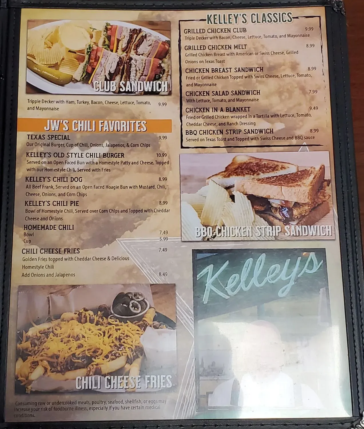 Kelley’s Country Cookin Menu - Updated October 2025