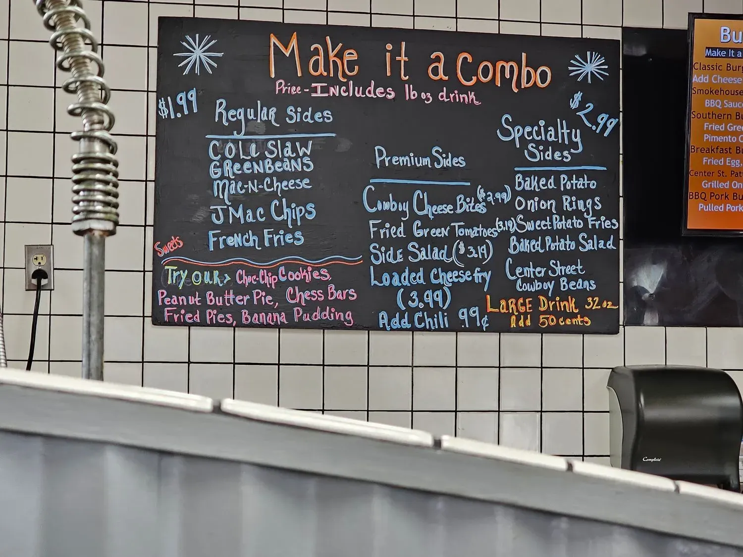 Center Street Grill & Smokehouse Menu - Updated November 2025