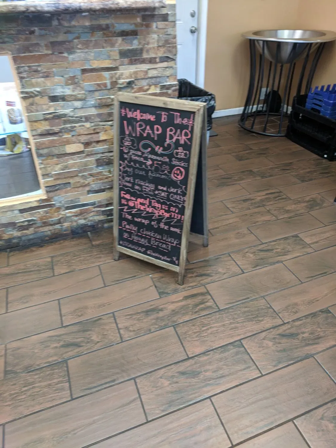 The Wrap Bar Menu - Updated October 2025