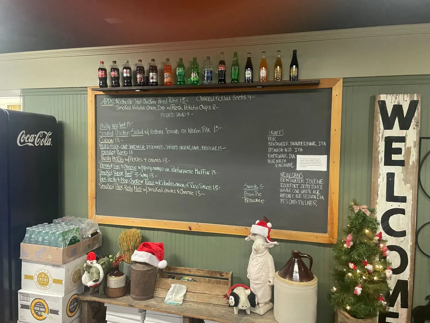 Rusty Can Menu - Updated November 2025