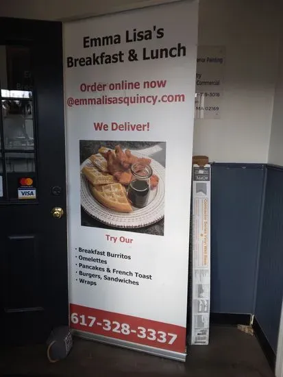 Emma Lisa’s Breakfast & Lunch Menu | Quincy, MA | Checkle