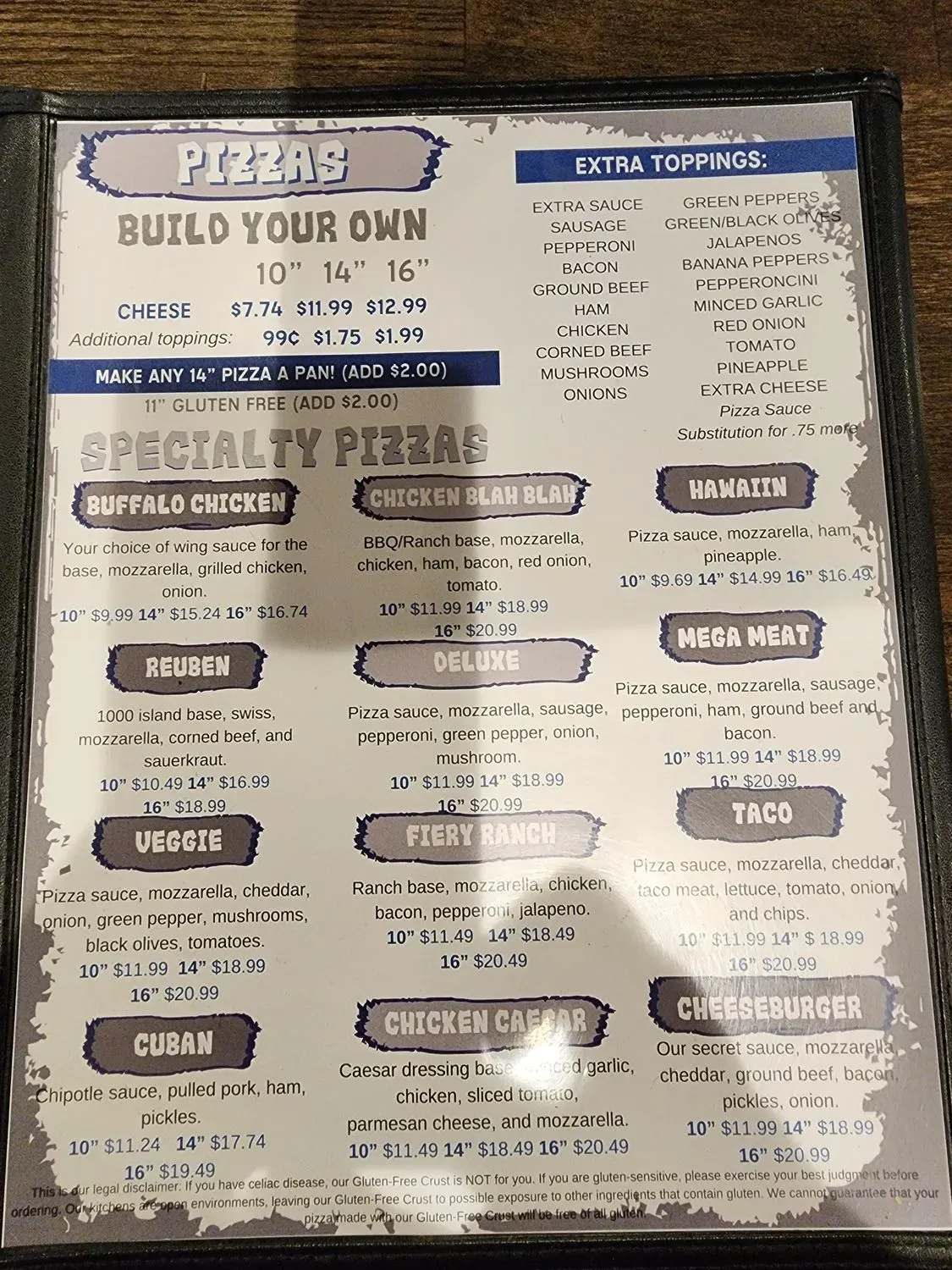 Germantown Grille Menu - Updated November 2025